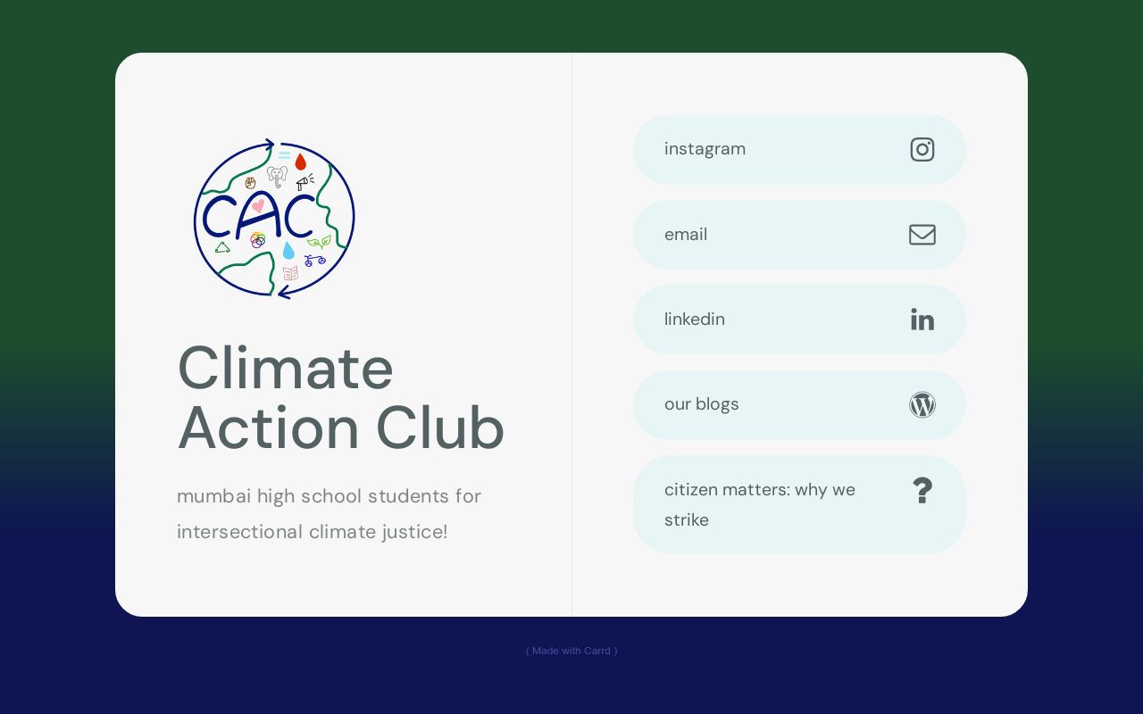 Climate Action Club